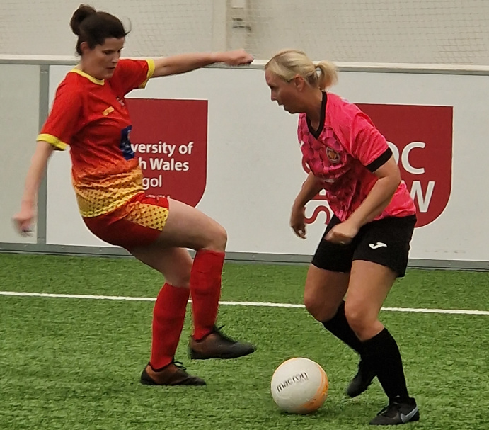 The Hot Steppers | Women's Walking Football | Rhondda Cynon Taf